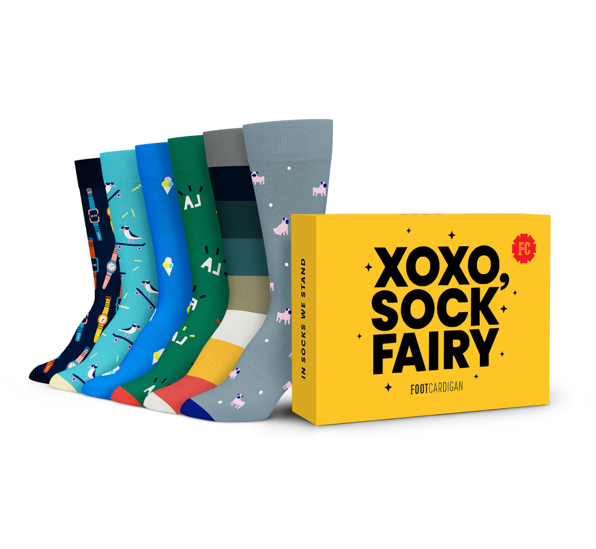 6 Month Sock Subscription Club (Prepaid)