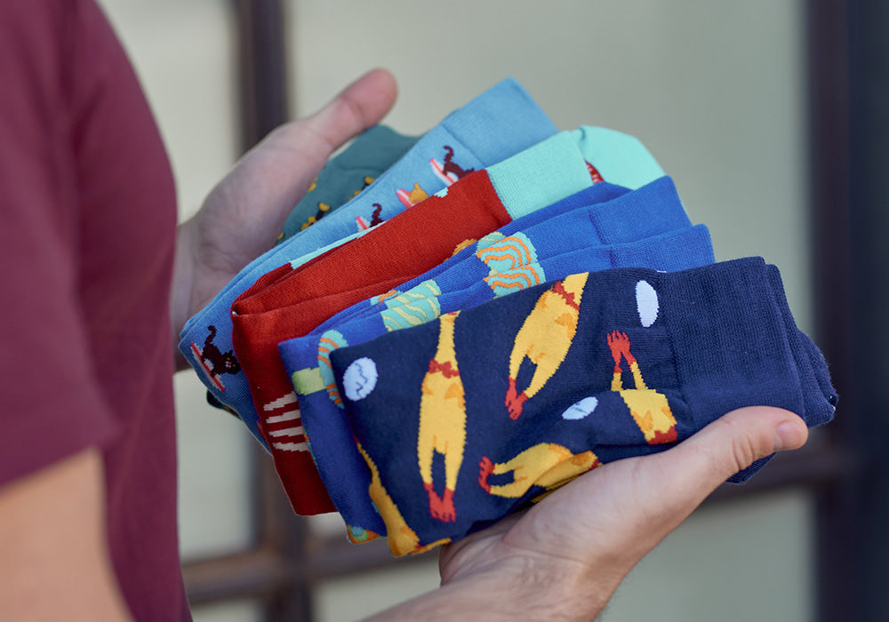 Sock Subscription Box as Seen on Shark Tank - Foot Cardigan©