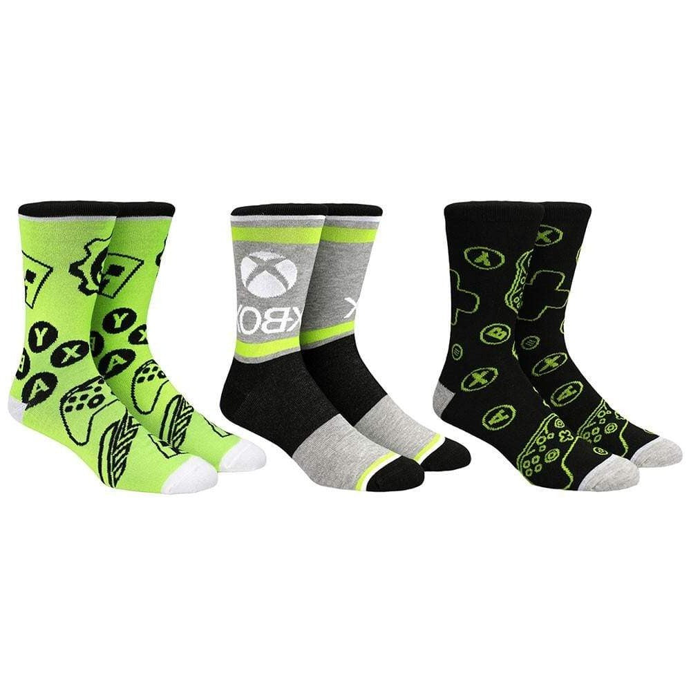 Best Men's Crew Socks - As Seen on Shark Tank - XBOX 3 Pack Set